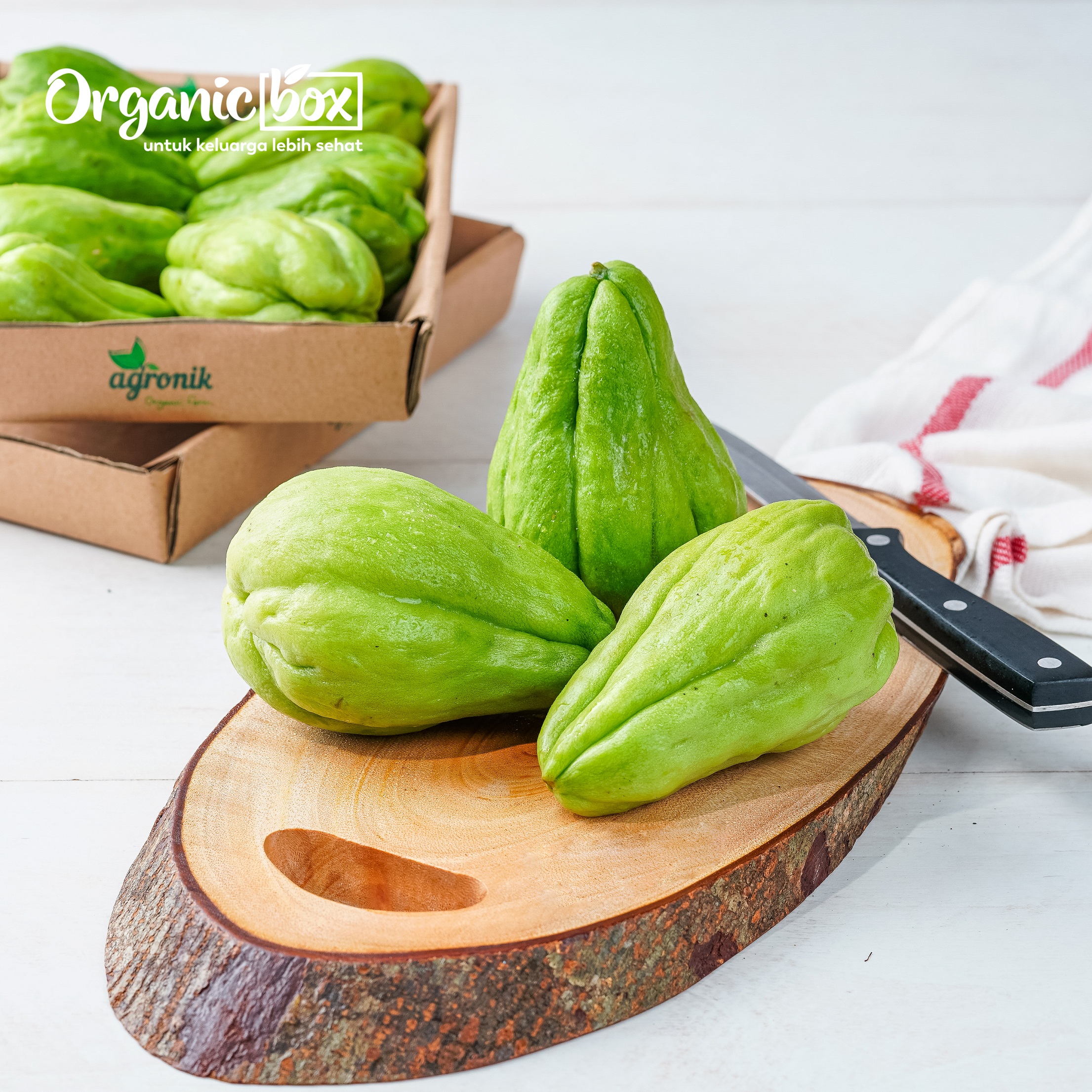 Labu Siam – Organic Box